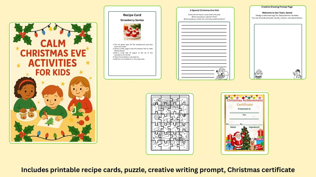 Calm Pre-Christmas Activities for Kids (Cosy & Screen-Free) - Magic ...