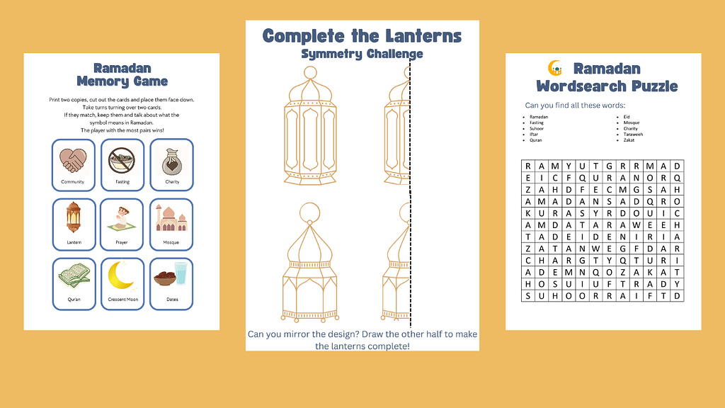 Eid & Ramadan Activities Classroom Pack (KS1) | Printable Puzzles ...