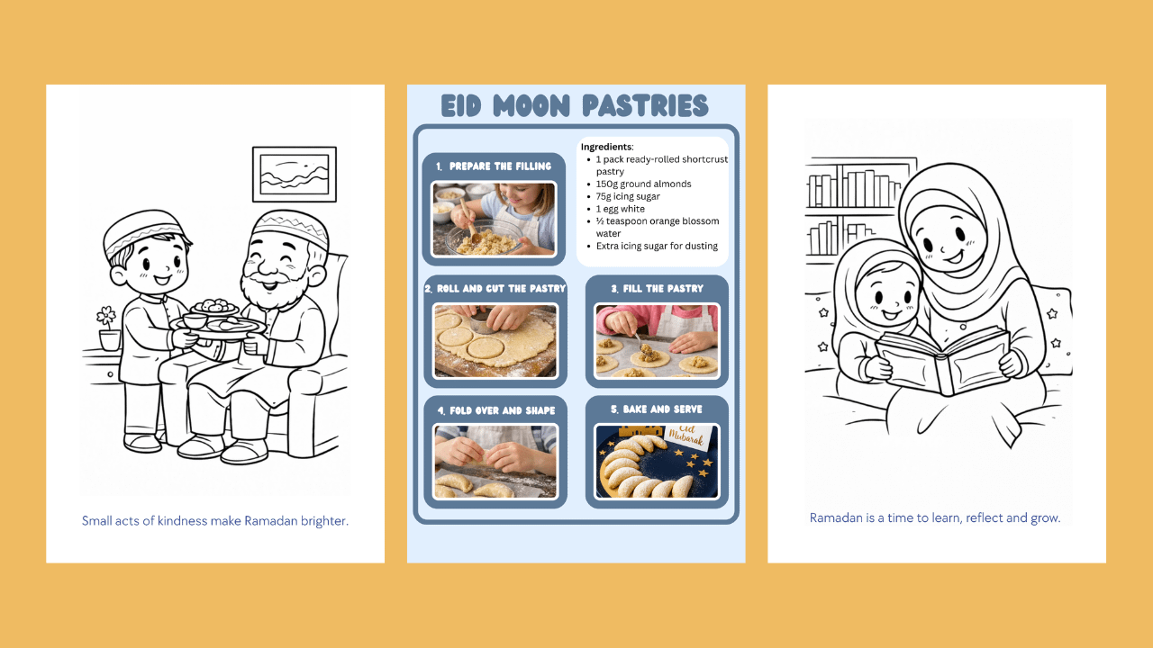 Ramadan & Eid Fun Family Activity Pack Printable - Magic Kids Learning