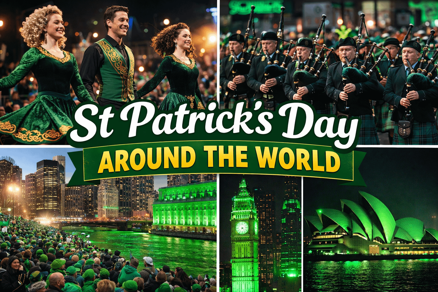 St Patrick's Day Around the World: Free Kids Printable Activities Pack ...