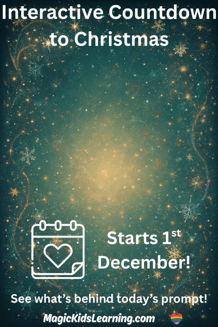 Free Christmas Countdown Calendar for Kids - Magic Kids Learning