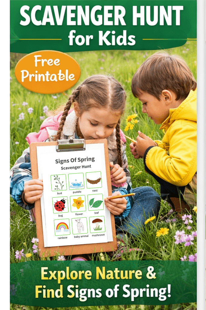 Signs of Spring Nature Hunt | Printable Outdoor Activity for Kids ...
