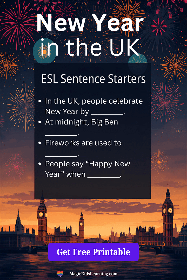 New Year in the United Kingdom (UK) – ESL Guide for Kids - Magic Kids ...