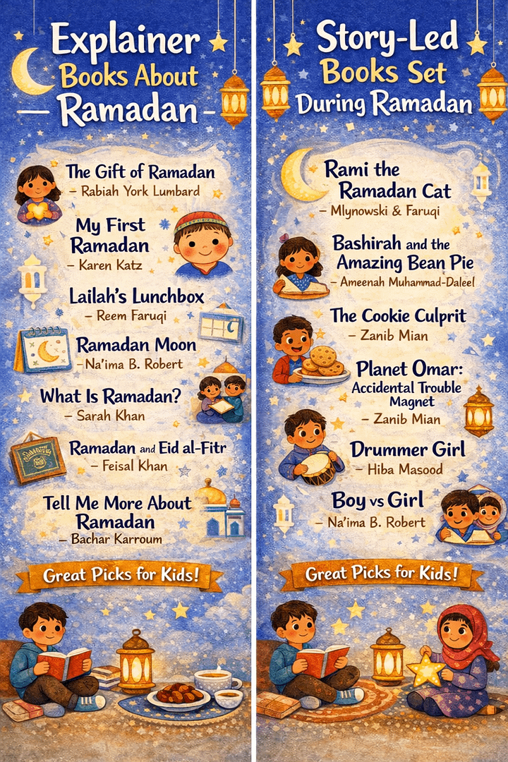 Ramadan Books for Children: A Thoughtful Reading List by Age - Magic ...