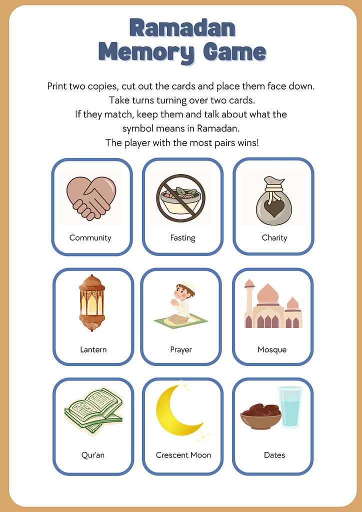 Ramadan & Eid Fun Family Activity Pack Printable - Magic Kids Learning