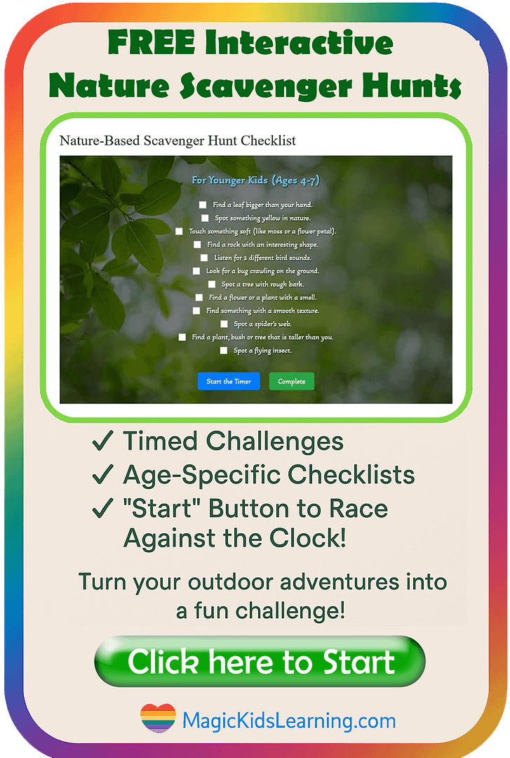 Nature-Based Scavenger Hunts Enhance Learning with fun, interactive ...