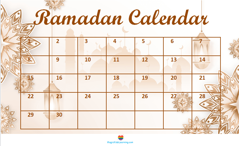 Ramadan Learning Activities Pack for Kids (Primary) - Magic Kids Learning