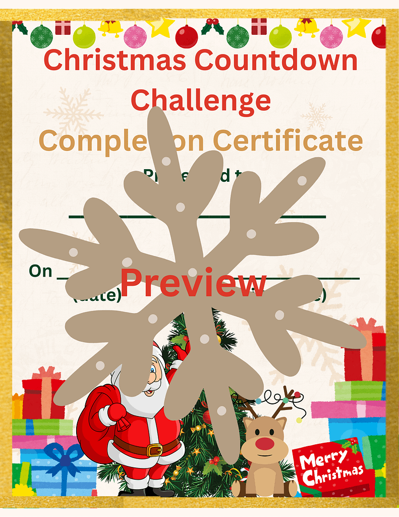 Free Printable Nice List Certificate: Make Christmas Magical - Magic ...