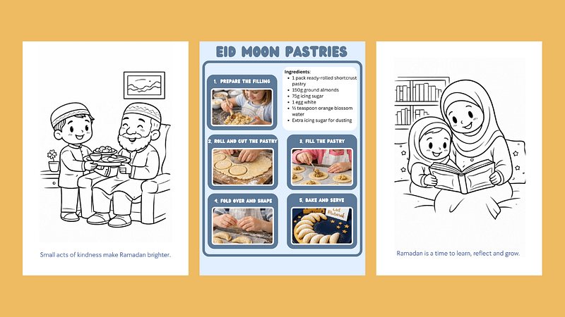 Ramadan & Eid Fun Family Activity Pack Printable - Magic Kids Learning