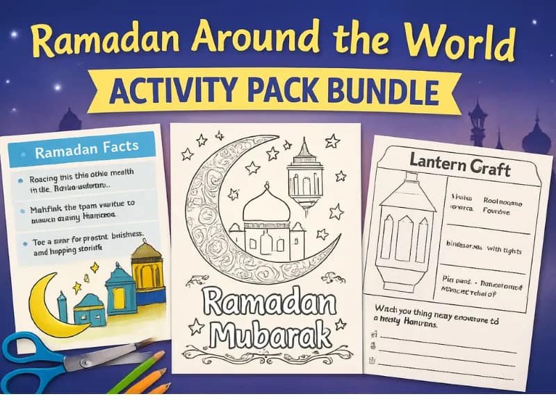 Ramadan KS2 Learning Bundle – Worksheets, Crafts & Activities - Magic ...