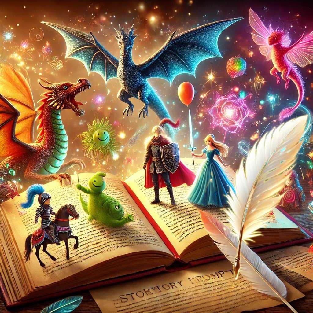 Interactive Story Prompt Generator: Create Unique Stories with a Click ...