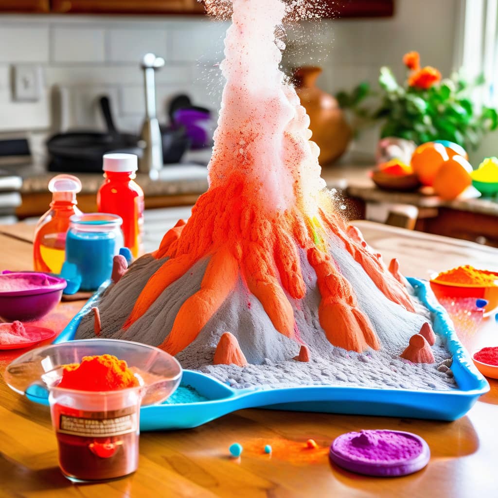 Homemade Volcanoes: A Fun Craft for Kids That Fuels Learning