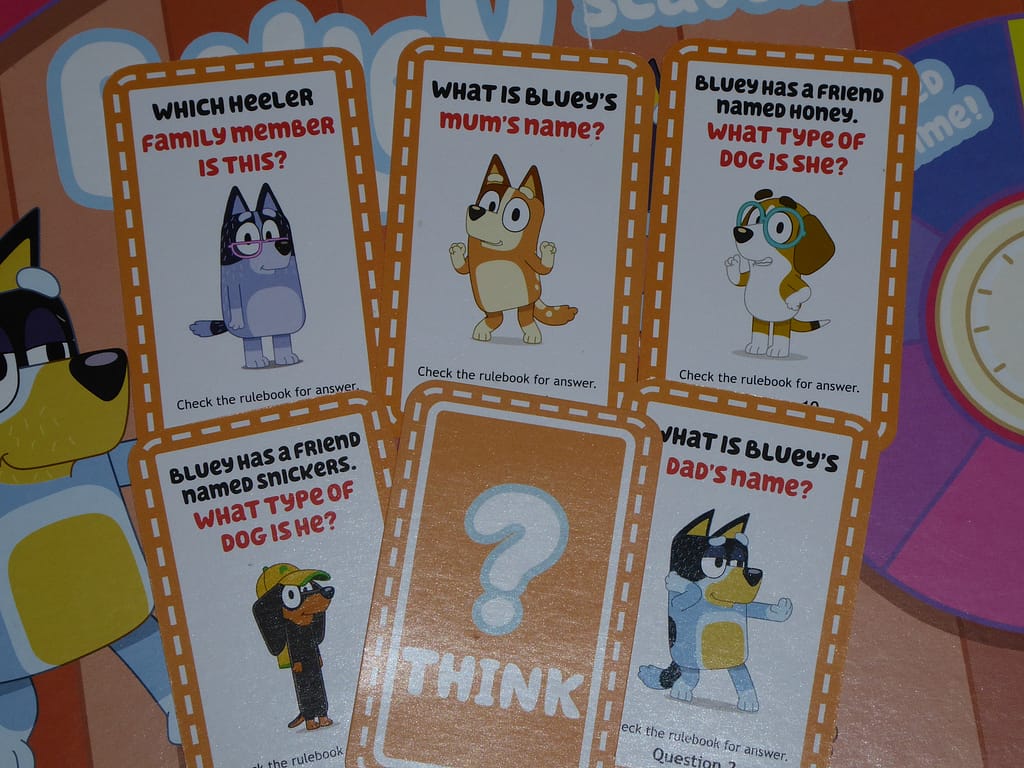 Bluey Scavenger Hunt Board Game Instructions PDF & Gameplay Guide ...