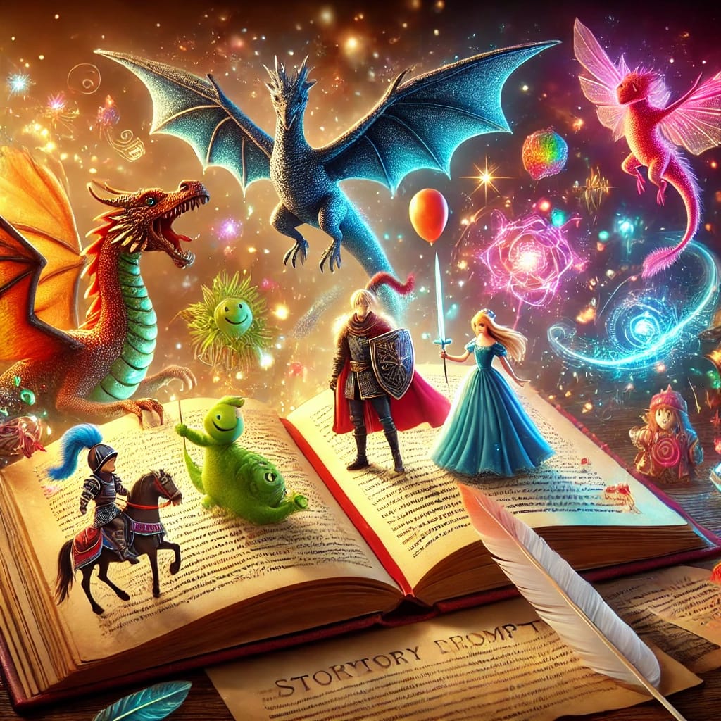 Interactive Story Prompt Generator: Create Unique Stories with a Click ...