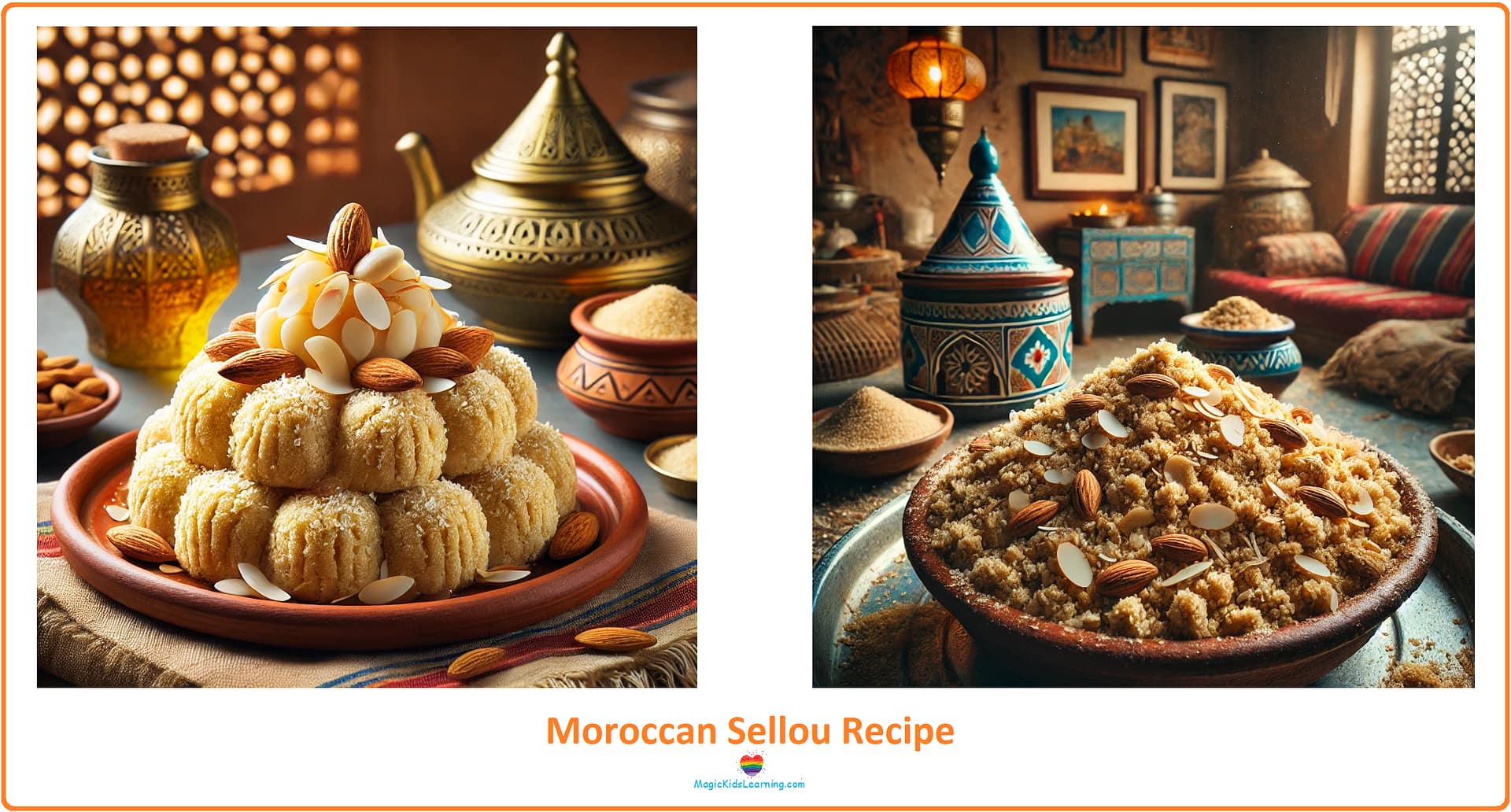 Authentic Moroccan Sellou Recipe: A Rustic, Nutty Delight for Festive ...